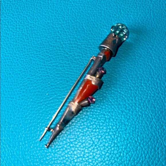Jewelry | 19th Century Silver Victorian Dagger Dirk Brooch Scottish ...